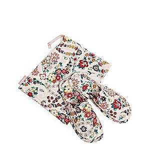 Vera Bradley Women's Travel Slippers, Prairie Paisley, Small (US Women's Size 5-6)