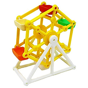 Bonka Bird Toys 36624 Ferris Wheel Plastic Colorful Classic Parrot Parrotlet Quaker Dove