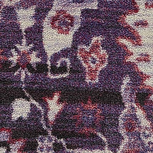 Mohawk Home Prismatic Marshall Purple Floral Ornamental (5' X 8') Area Rug