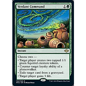 Magic: the Gathering - Verdant Command (182) - Modern Horizons 2