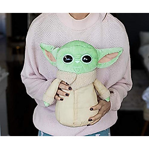Loungefly Star Wars: The Mandalorian The Child 12-Inch Plush Toy with Pocket Zipper | Baby Yoda Plush Clip-On Doll | Super Soft Star Wars Stuffed Animals Plushie