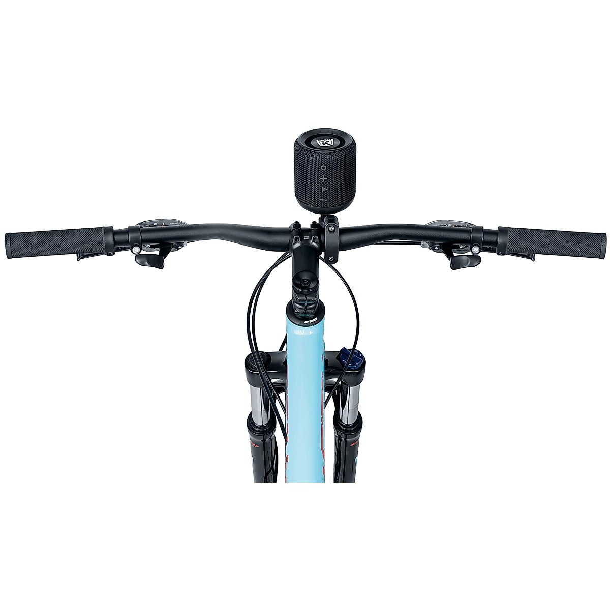 Kuryakyn 1955 Handlebar Mount Kit for SideKix Plus Bluetooth Speaker Multi Fit for 7/8", 1", and 1 1/4" Diameter Bars, Black