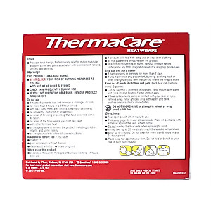 ThermaCare HeatWraps Neck, Wrist & Shoulder - 3 ct, Pack of 3