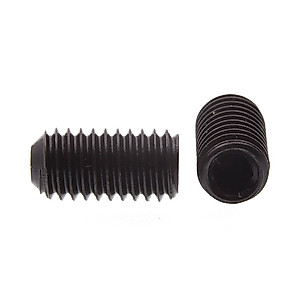 Prime-Line 9182951 Socket Set Screws, #10-32 X 3/8 in, Black Oxide Coated Steel (25 Pack)