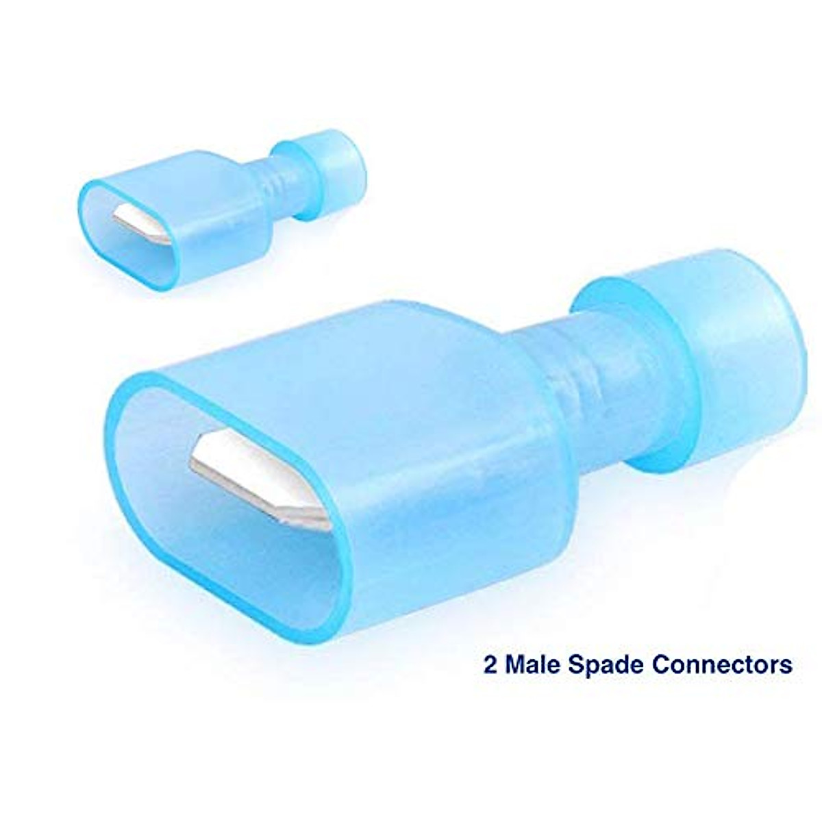 Hongso Fireplace Stove Blower Fan Variable Rheostat Speed On/Off Switch Ctrl with 2 Male Connectors, Fireplace Fan Speed Control