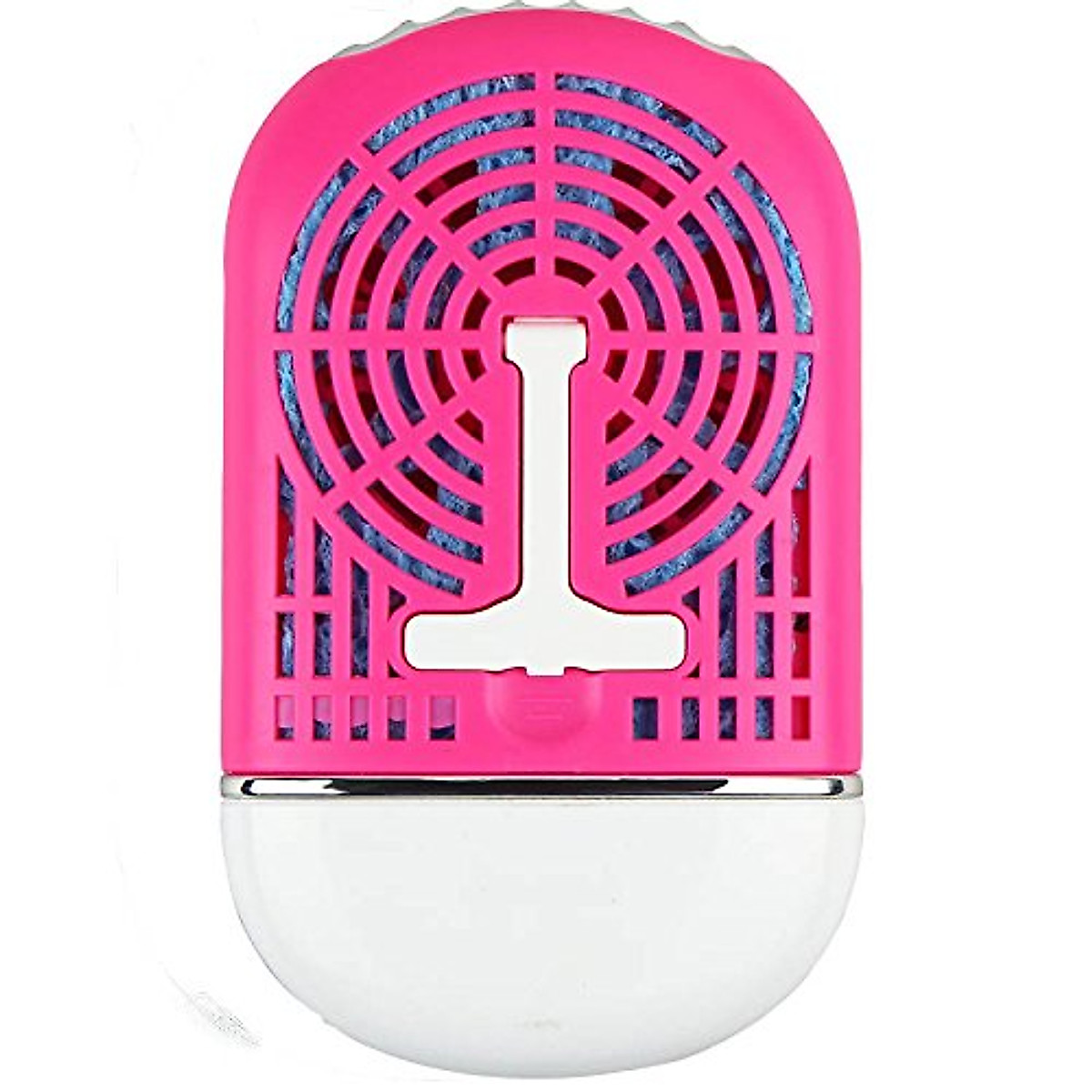 ThreeH Portable Mini Personal Fan Handheld USB Rechargeable Bladeless Air Conditioner Mute Electric Built-in Li-ion Battery Powered Desk Cooling Fan H-F015Pink