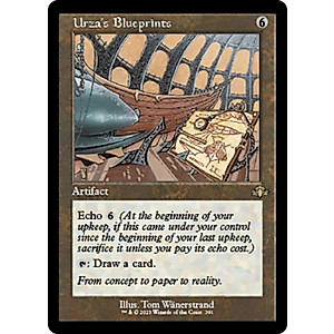 Magic: the Gathering - Urza's Blueprints (391) - Retro Frame - Dominaria Remastered