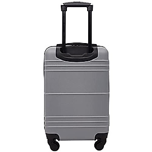 Travelers Club Richmond Spinner Luggage, Charcoal, Carry-On 20-Inch