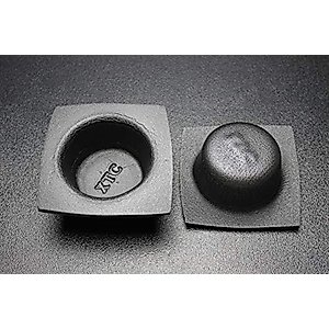2 PCS Speaker Baffle Acoustic Foam 4'' Round Shallow CAR Audio BASS VXT42