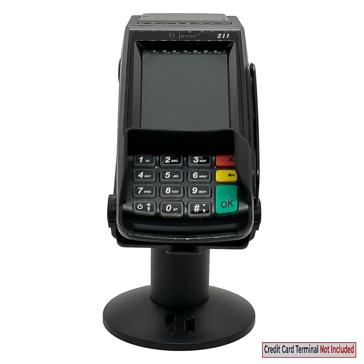 Hilipro Swivel Stand for Dejavoo Z8 & Z11 Credit Card Payment Machine Terminal - Complete Pos Kit - Dejavoo Point of Sale Stand