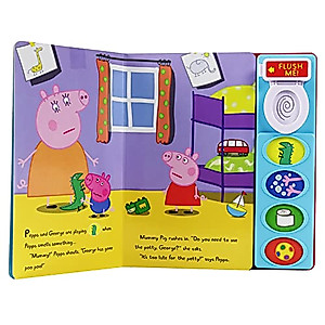Peppa Pig – Let’s Go Potty! Interactive 5-Button Potty Training Sound Book – PI Kids