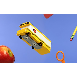 Candylab Toys - CANDYCAR® World Collection - Premium Handcrafted Wooden Car Toy - School Bus