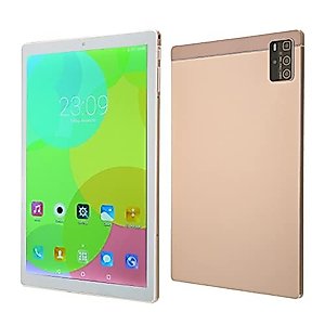 Sanpyl 6GB RAM 128GB ROM 10.1in Talking Tablet for Android11, BT5.0, 2.4G 5G WiFi, 5000mAh Type C Rechargeable, 2560x1600 IPS, Front 5MP & Rear 8MP, 3 Card Slot, 3.5mm, 100-240V