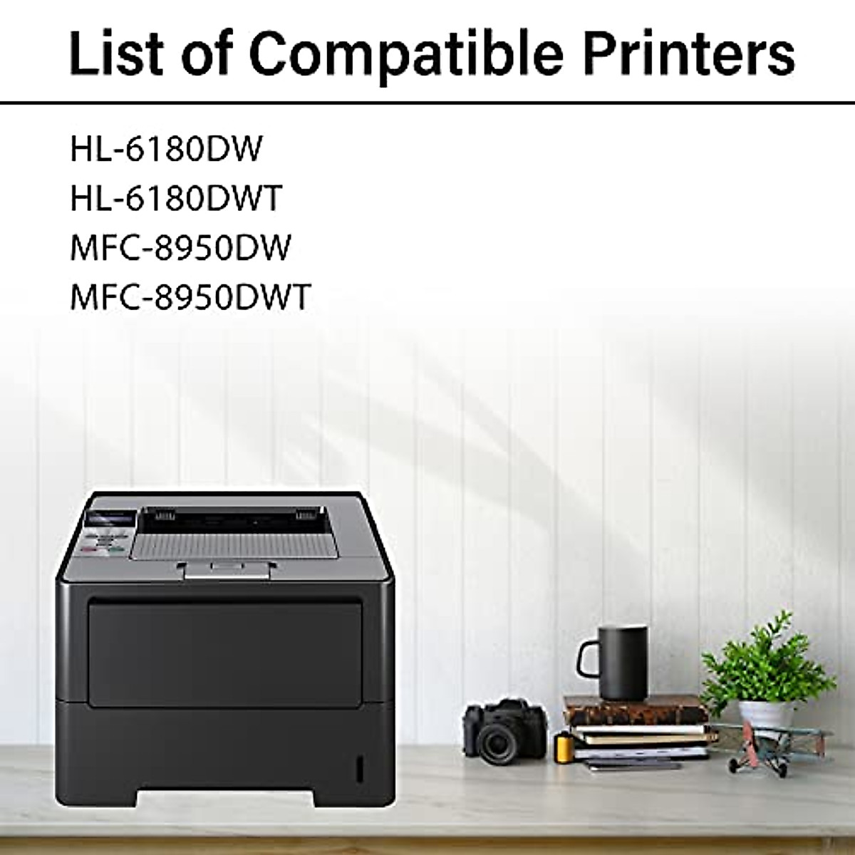 (Black,3-Pack) Compatible TN-780 Toner Cartridge Replacement for Brother TN780 MFC-8950DWT HL-6180DW HL-6180DWT MFC-8950DW Printer Toner Cartridge