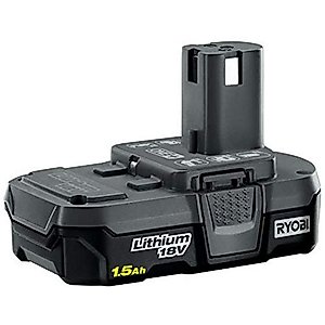 Ryobi 18-Volt ONE+ 1.5Ah Compact Lithium-Ion Battery (RENEWED)