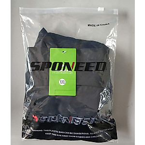 sponeed Men's Cycle Shorts Underwear Printed Quick Dry Bicycle Bike Padded Pant for Riding US XL Multi