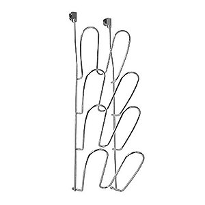 Spectrum Bloom Over the Cabinet Lid Organizer (Chrome) - Storage for Kitchen, Cabinet, Pantry, & Under Sink Organization