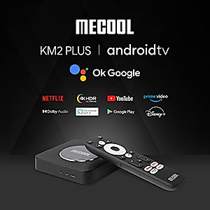Mecool KM2 Plus Google Certified Android 11 TV Box Amlogic S905X4-B 2GB 16GB 2.4G&5G WiFi BT5.0 Supports Prime Video 4K HDR Box