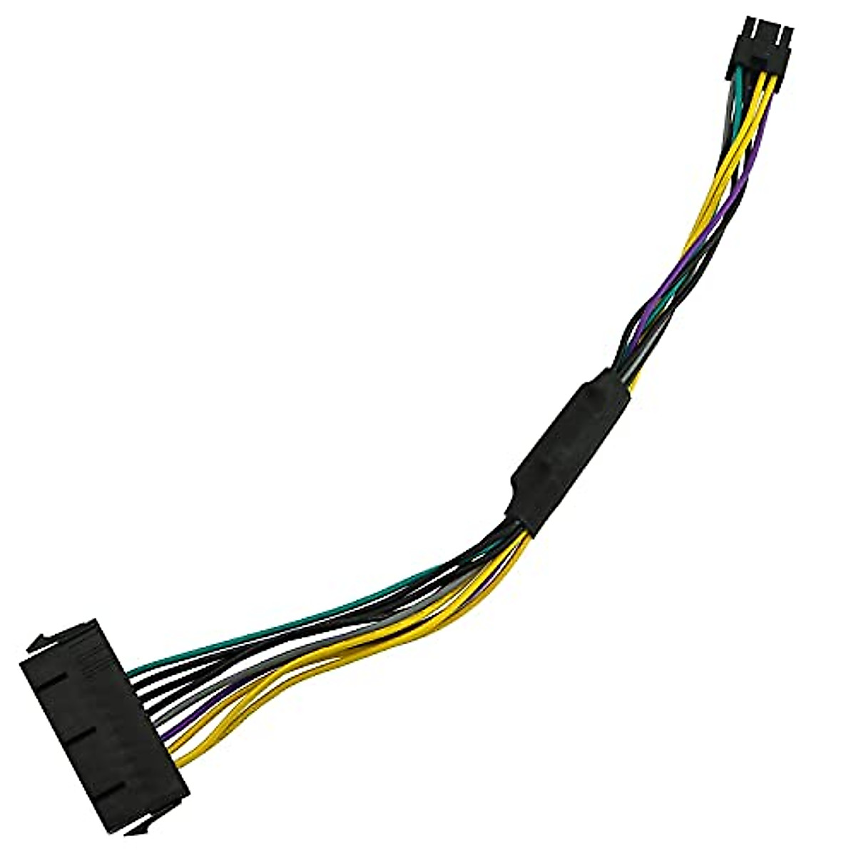 Longdex 11 Inch 24-Pin to 8-Pin 18AWG ATX PSU Power Supply Adapter Cable for Motherboards