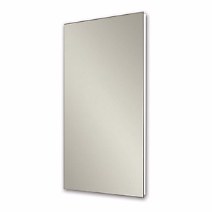 Broan-NuTone 1035P24WHG Cove Single-Door Recessed Mount Frameless Medicine Cabinet, 14 by 24-Inch