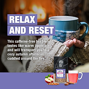 Tiesta Tea - Nutty Almond Cream | Cinnamon Almond Herbal Tea |Premium Loose Leaf Tea Blend |Non-Caffeinated Fruit Tea | Make Hot or Iced Tea & Brews Up to 200 Cups - 16 Ounce Resealable Bulk Pouch