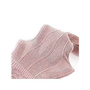 Baby Girl Knee High Socks Toddler Tube Ruffled Stockings Unisex Infants Cotton Long Sock Cable Knit Knee Socks for Baby Girls 1 Pair Milky White 3-12 Months