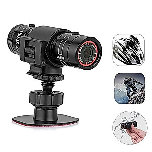GRABLOOM Bicycles Motorbike Helmets Camera Waterproof Bike Car Video Recorder Sports Action Camera Video Camcorders Durable Bike Video Camera Outdoor Camera Waterproof Bike Accessory
