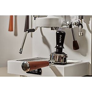 IKAPE 53.3mm Espresso Tamper, Premium Barista Coffee Tamper with Calibrated Spring Loaded, 100% Flat Stainless Steel Base Tamper Fits for Breville Series 54mm Portafilter Basket