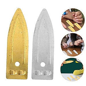 JOINPAYA 40pcs Sheet Battery Experiment Materials Anode for Zinc Electroplating Fruit Battery Experiment Supplies Zinc Strip Zinc Anode Zinc Plates Electrode Strip for Electroplating Copper