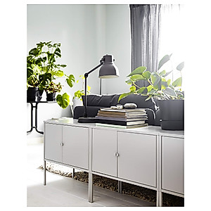 IKEA Lixhult Cabinet, Metal, Gray