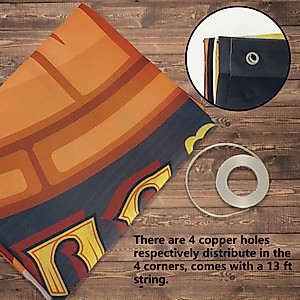 4 x 6ft Happy 50th Birthday Party Decorations Banner Black and Gold - Cheers and Beers to 50 Years Anniversary Photo Booth Backdrop party Supplies for Women and Men