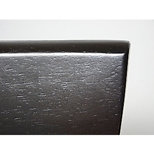 SunBear Furniture Dining Kitchen Solid Wooden Stained Bench Padded Seat Espresso Black Finish