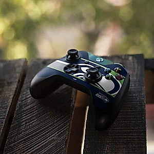 Skinit Decal Gaming Skin Compatible with Xbox One Controller - Officially Licensed NFL Seattle Seahawks Zone Block Design