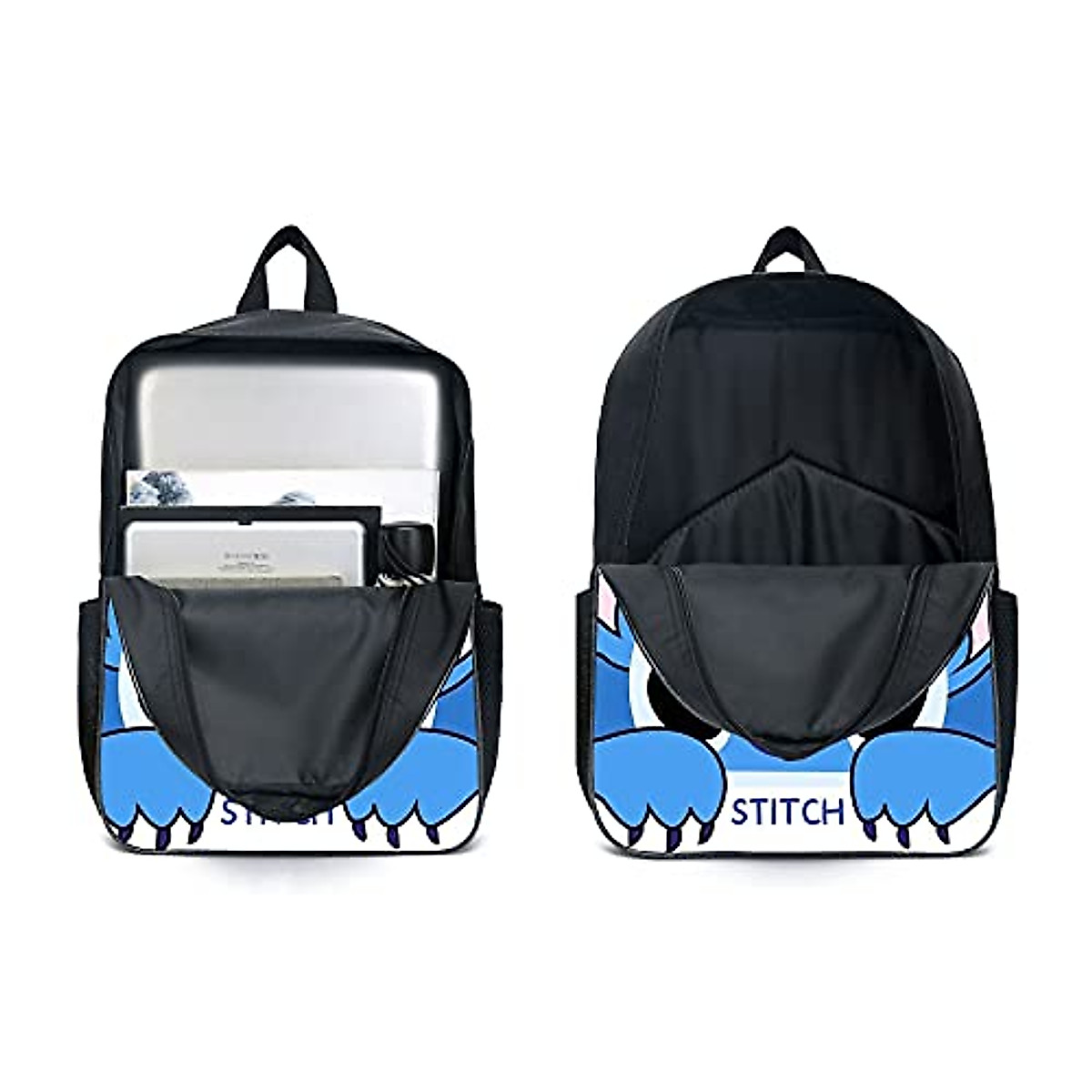 Homruis Stitch Backpack Cartoon Anime Pattern Design School Bag Backpack High Capacity Schoolbag Boy And Girl Schoolbag