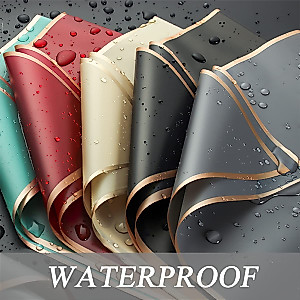 DecorGarden 60 Sheets Gold Edge Fresh Flower Wrapping Paper, Waterproof Flower Bouquet Wrapping Paper, DIY Crafts, Gift Packaging, 22.8 * 22.8 Inches, (Champagne, 60PCS)