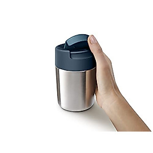 Joseph Joseph Refill Reuse Repeat 2-piece Travel Mug & Bottle Set, Stainless Steel, reusable coffee cup and insulated thermal bottle