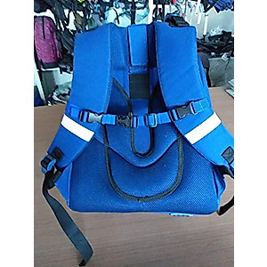 Amlrt Backpack Chest Strap- Nylon - Adjustable Universal (blue)