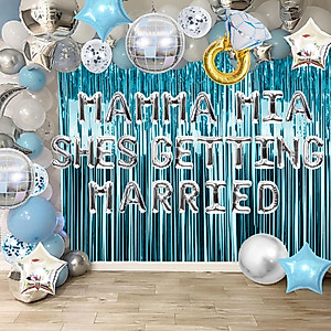 JeVenis Mamma Mia Shes Getting Married Bachelorette Decoration Last Disco Party Supplies Mamma Mia Bachelorette Decoration 70s Bachelorette Decoration