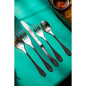Knork Forged Original Dinner Knife Open Stock, Matte, 4 Piece Set