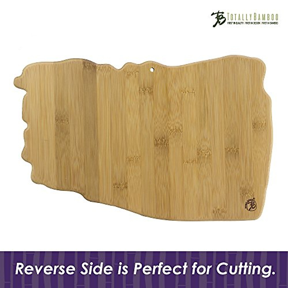 Totally Bamboo San Diego City Life Bamboo Serving and Cutting Board