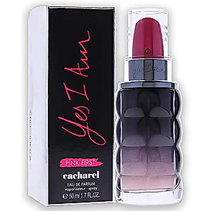 Cacharel Yes I Am Pink First Eau de Parfum Spray Perfume for Women, 1.7 Fl. Oz.