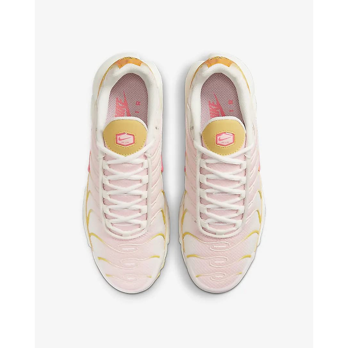 Women's Air Max Plus - Size 7 US - Sail/Hyper Pink-Solar Flare
