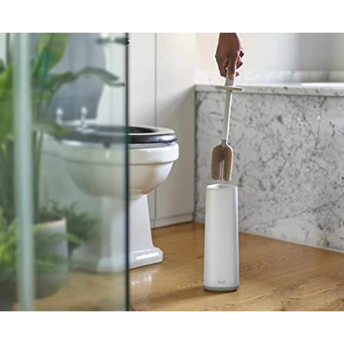 Joseph Joseph Flex 360 Advanced Toilet Brush with Matte Finish