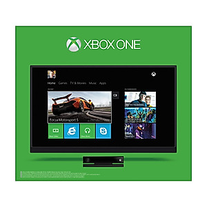 Microsoft Xbox One 500 GB Console - Black (Renewed)