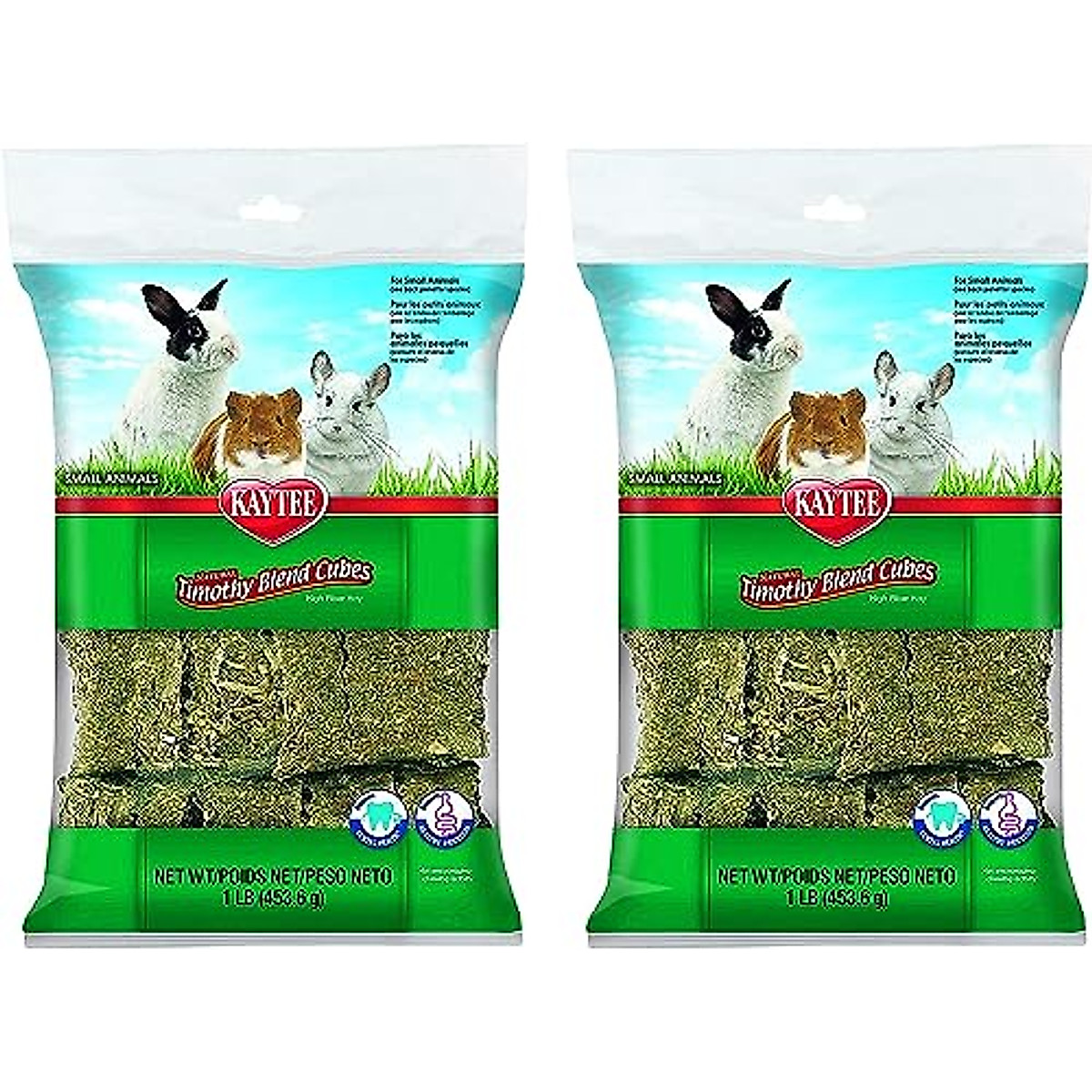 Kaytee Timothy Cubes, 1-Pound (Pack of 2)