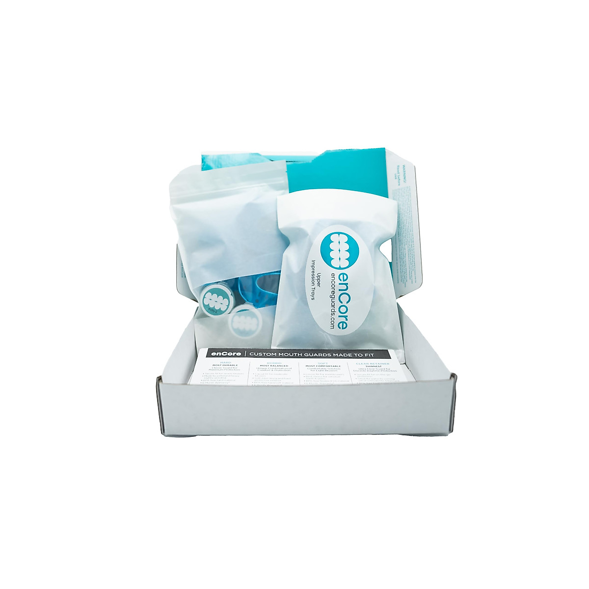 Encore - Custom Soft Dental Night Guard/Mouth Guard (One Guard) for Protection Against Teeth Grinding/Clenching/Bruxism (Upper or Lower)