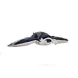Wild Republic Manta Ray Cuddlekins, Stuffed Animal, 12 inches, Gift for Kids, Plush Toy, Fill is Spun Recycled Water Bottles (22475)