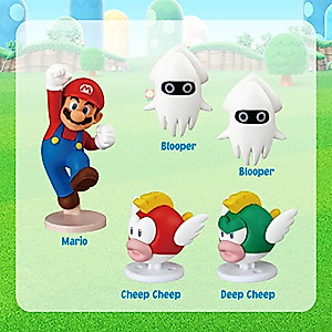 EPOCH Games Super Mario 7392 Balancing Game Plus Underwater Stage Action Game