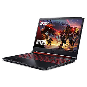 Acer Nitro 5 Gaming Laptop, 9th Gen Intel Core i5-9300H, NVIDIA GeForce GTX 1650, 15.6" Full HD IPS Display, 8GB DDR4, 256GB NVMe SSD, Wi-Fi 6, Backlit Keyboard, Alexa Built-in, AN515-54-5812