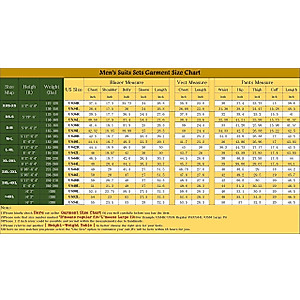 Wangyue Men's 3 Piece Suit Slim Fit Jacquard Tuxedo One Button Shawl Collar Velvet Suits Double Breasted Suits White-Dark Green Size 34